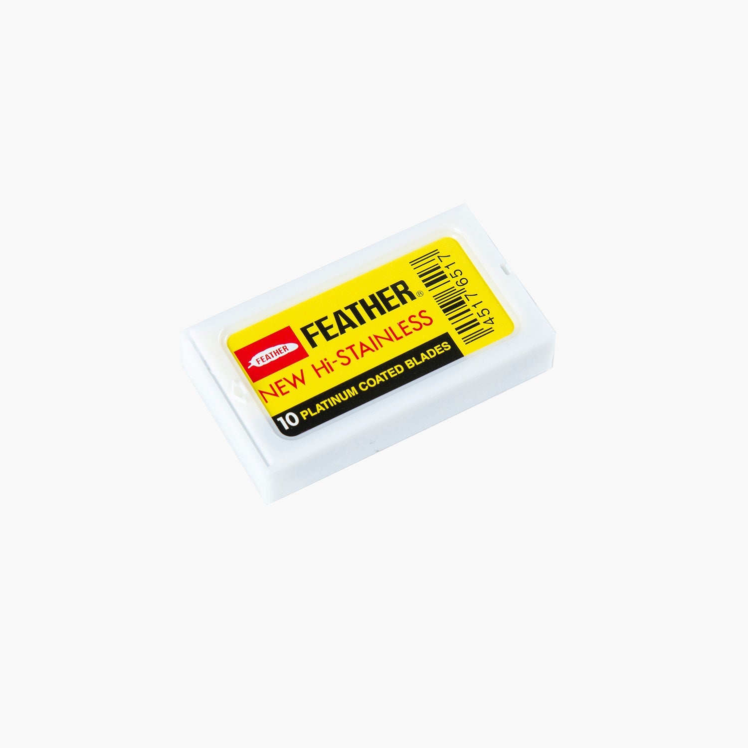 Feather Hi-Stainless Double Edge Safety Blades (Yellow) – PinkWoolf